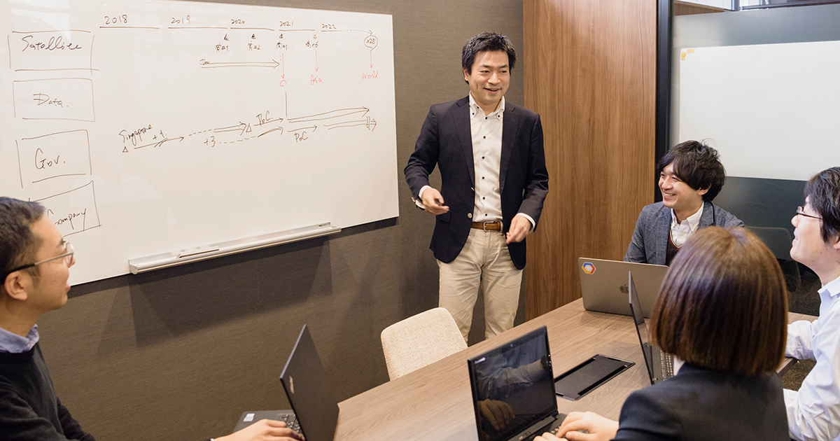 株式会社Synspective 代表取締役 CEO 新井元行｜スタートアップ企業特集｜求人・転職エージェントはマイナビエージェント